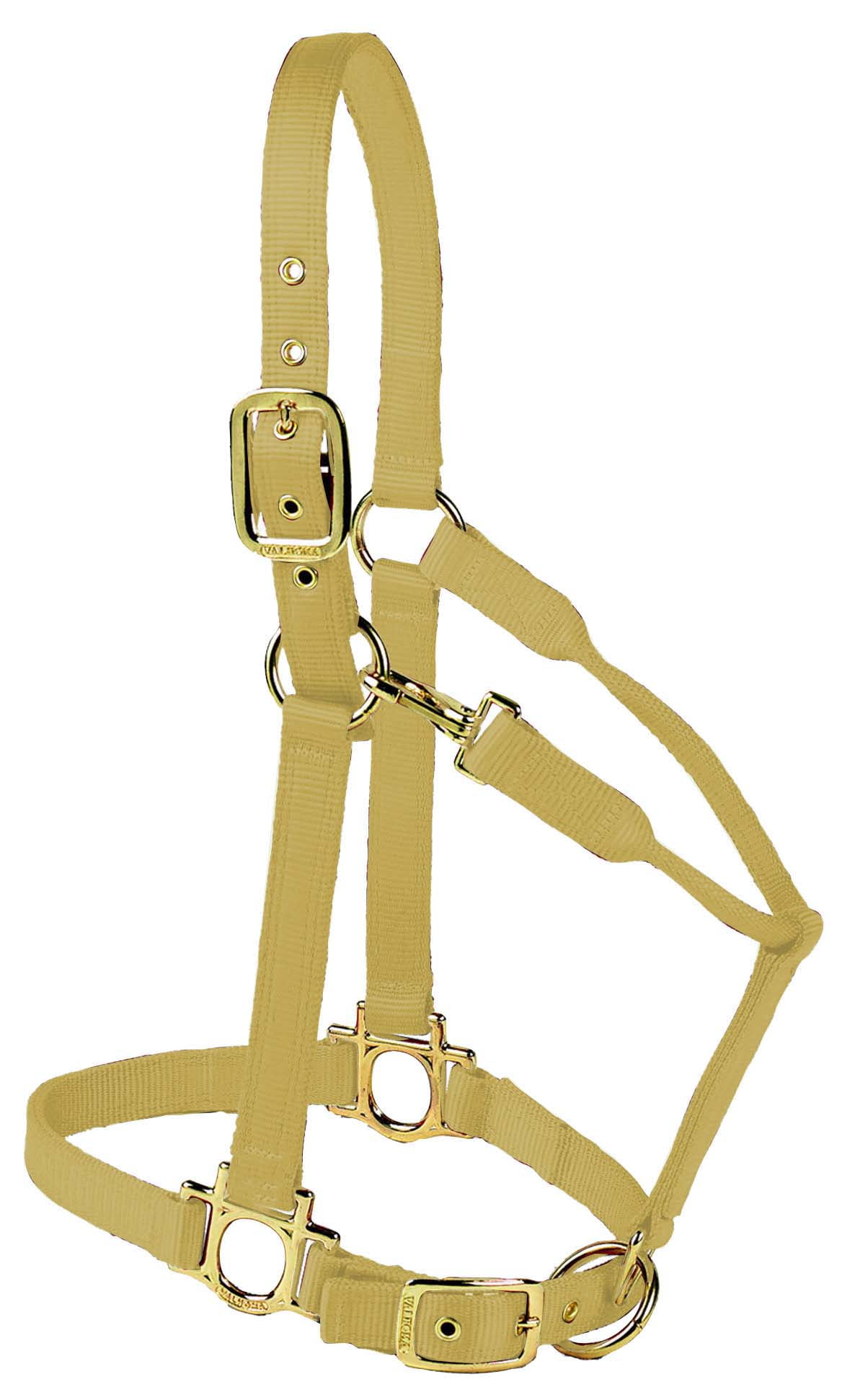 Valhoma Premium Adjustable Nylon Halter, Large, Tan - Walmart.com