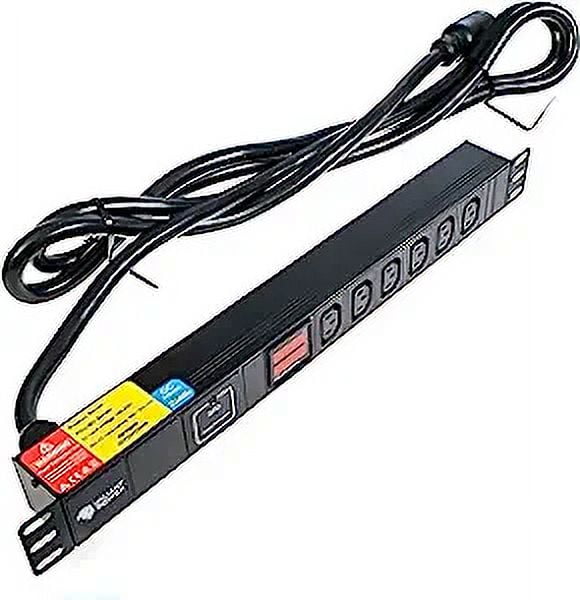 Valiant Power Rack Mount Power Strip - 240V 30A Single Phase PDU with ...