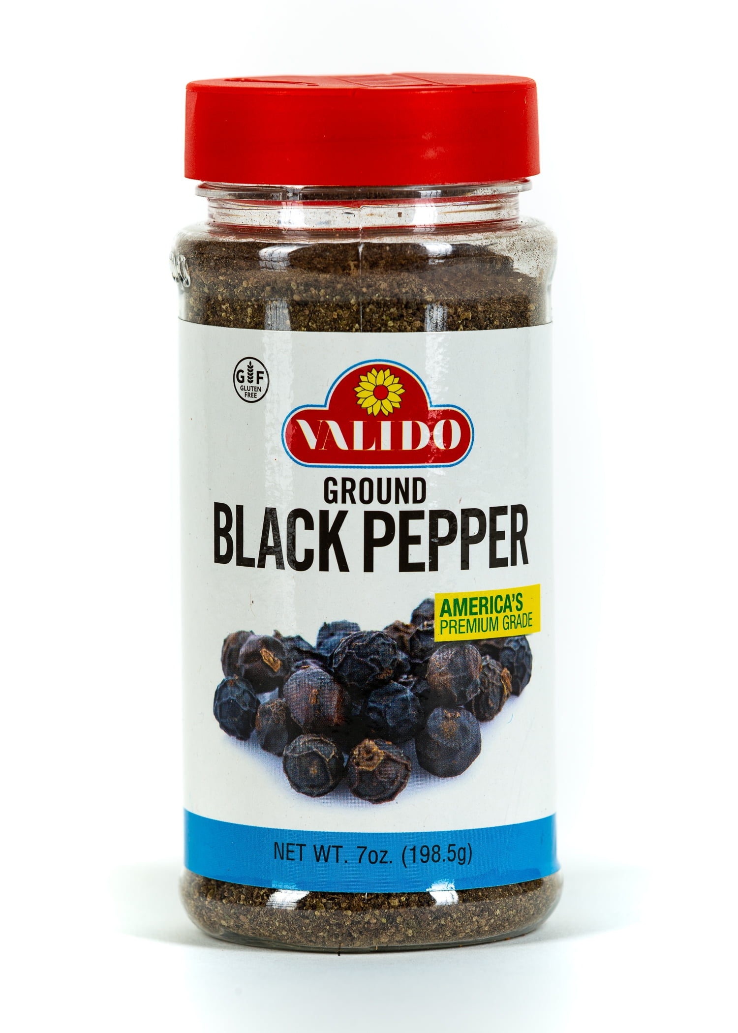 Valido Black Pepper - 16oz | Premium Ground Black Pepper for Cooking ...