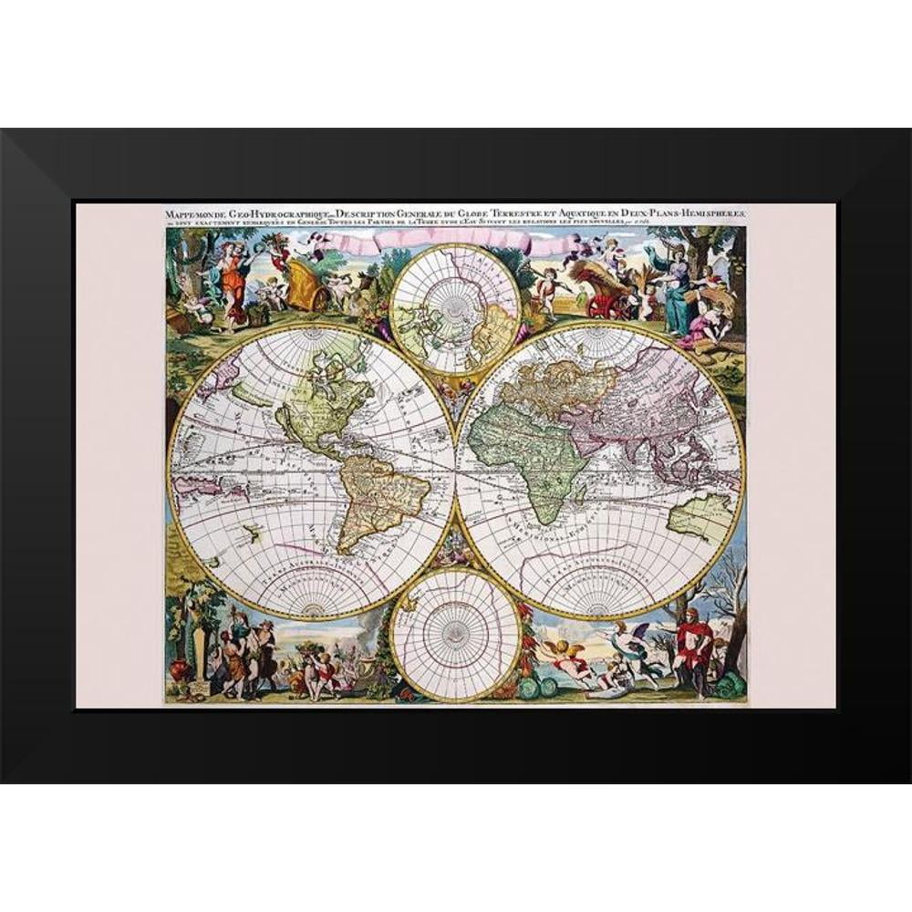 Valk, Gerard 18x13 Black Modern Framed Museum Art Print Titled ...