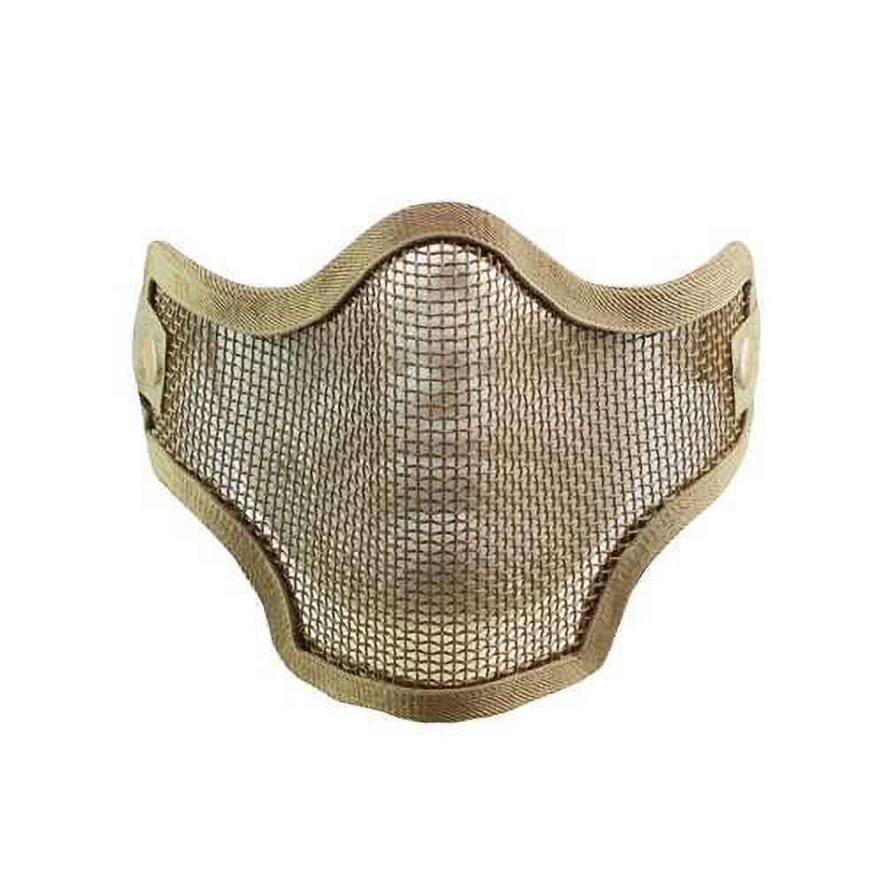 Valken 59067 2g Wire Mesh Tactical Mask Tan - Walmart.com