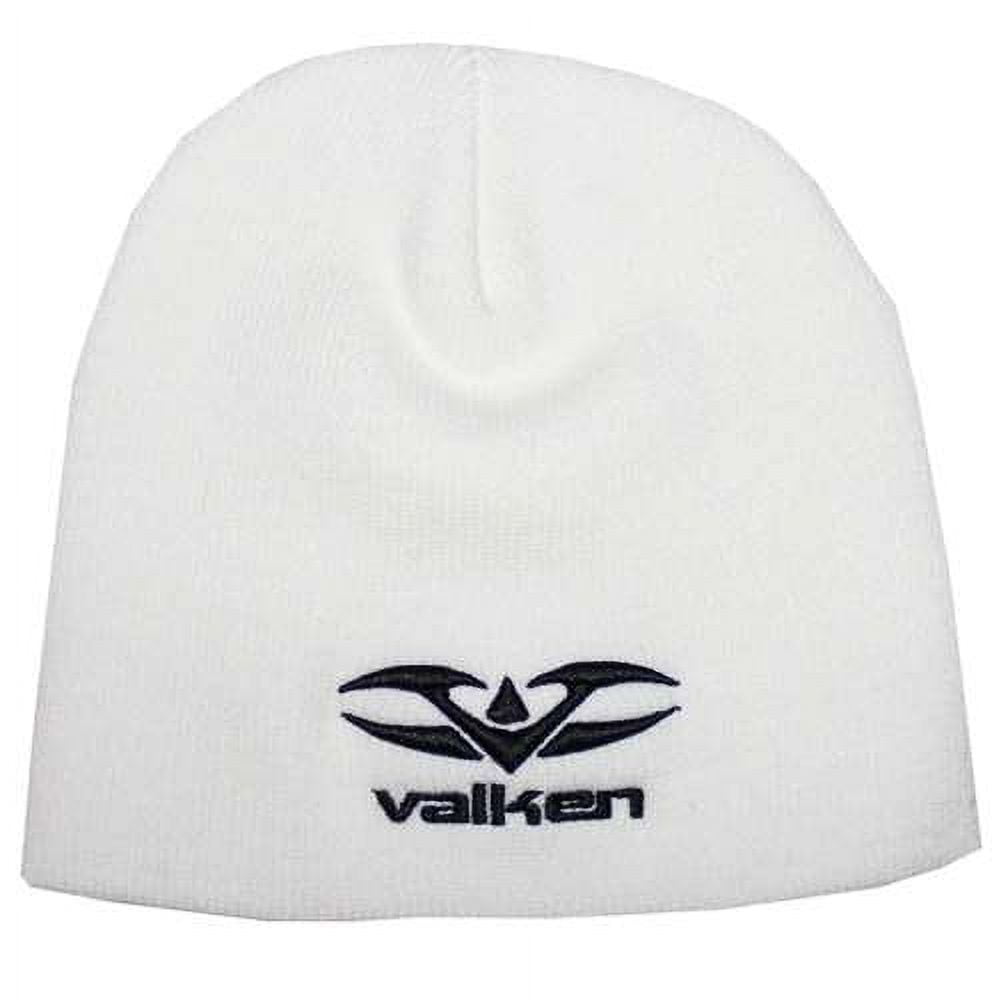 Valken 8" Logo Beanie - White - Walmart.com
