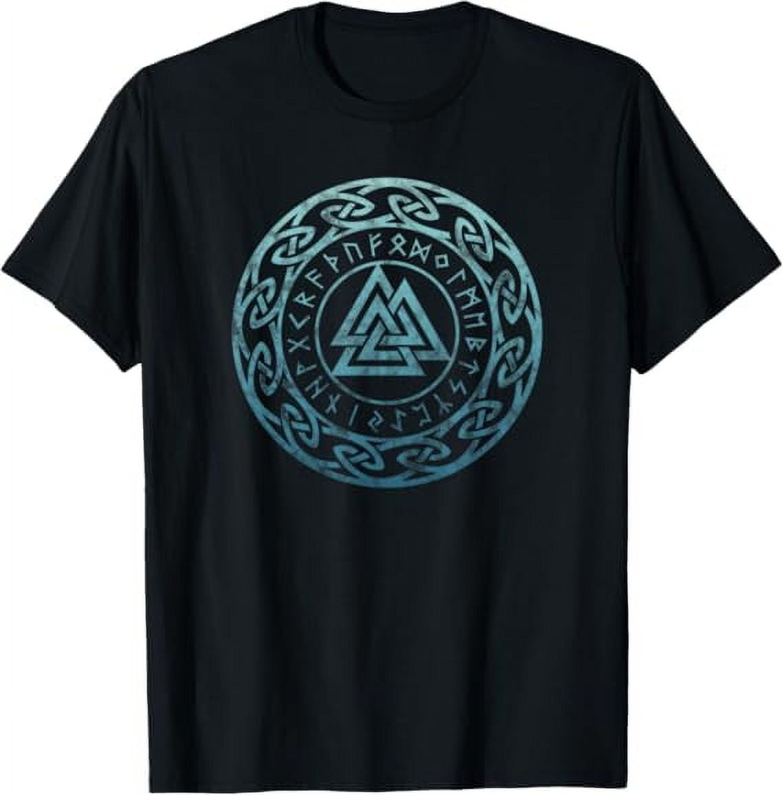 Valknut, Odin, Celtic Knot, Viking, Norse Mythology, Symbol T-Shirt ...