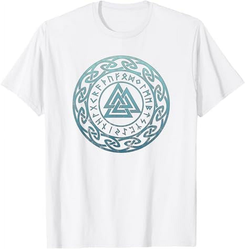 Valknut, Odin, Celtic Knot, Viking, Norse Mythology, Symbol T-Shirt ...