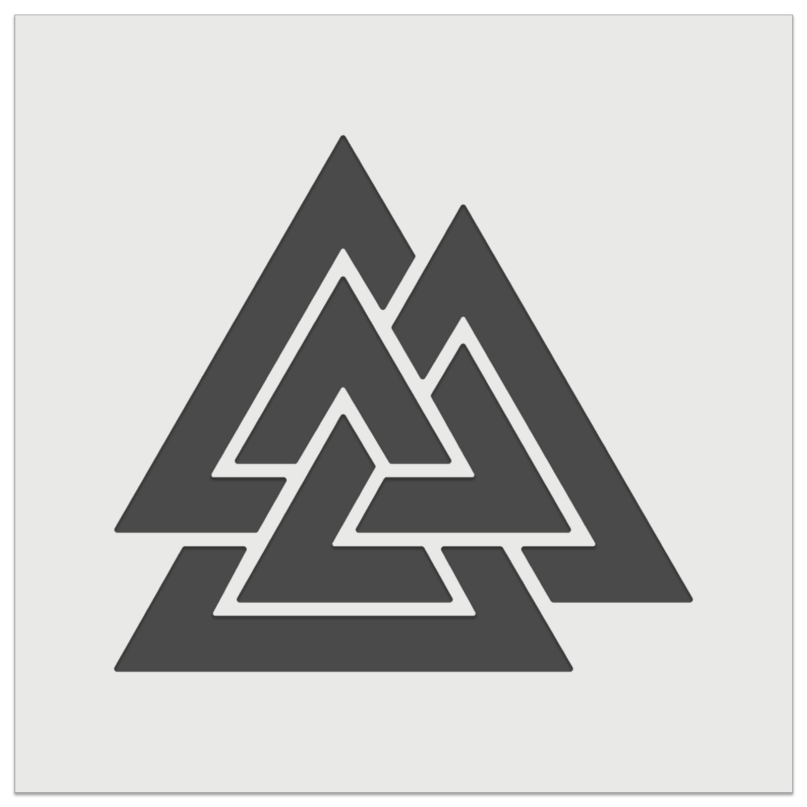 Valknut Symbol Viking DIY Cookie Wall Craft Stencil - 7.0 Inch ...