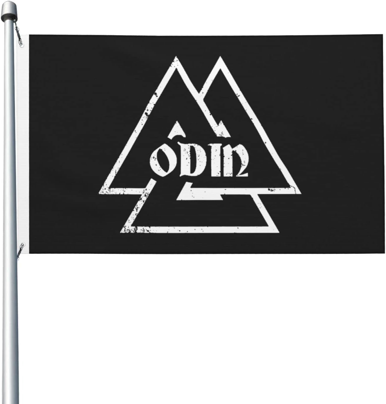 Valknut, The Symbol Of Odin God Flags 3x5 Ft Double Sided Flag ...