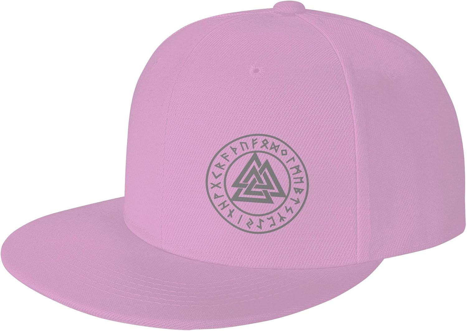Valknut The Symbol of Odin Hat Flat Brim Hat Baseball Hat Valknut The ...