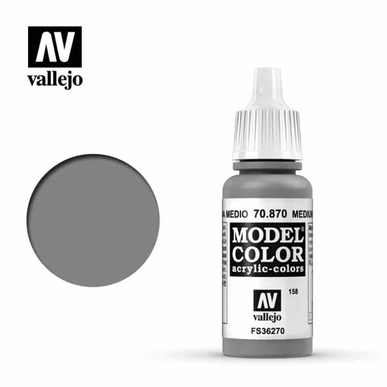 Model Color: Medium Sea Grey (17ml) - Walmart.com
