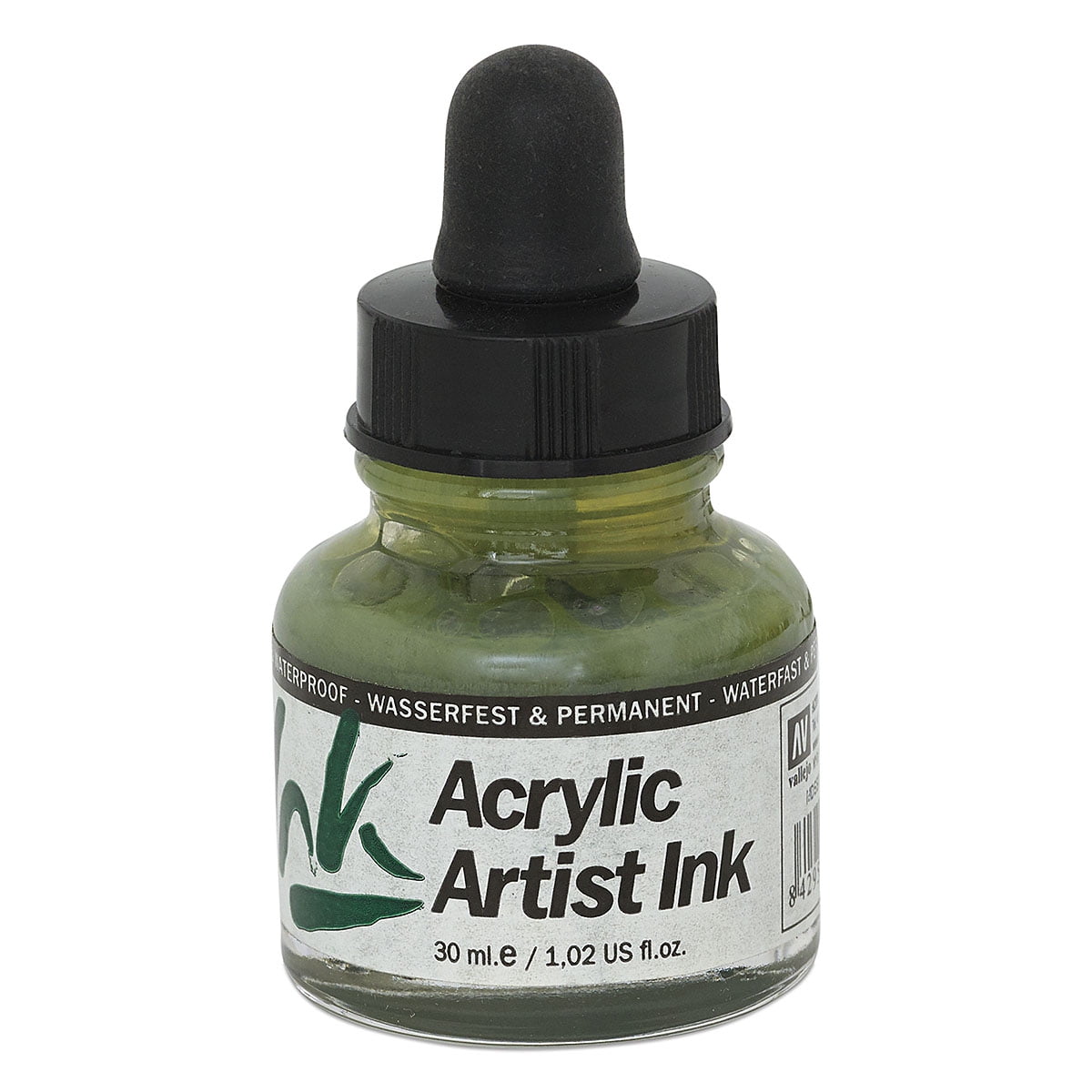 Vallejo Acrylic Artist Ink - Dark Green, 30 ml - Walmart.com
