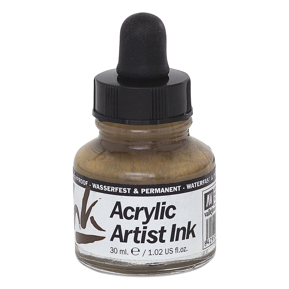 Vallejo Acrylic Artist Ink - Umber, 30 ml - Walmart.com