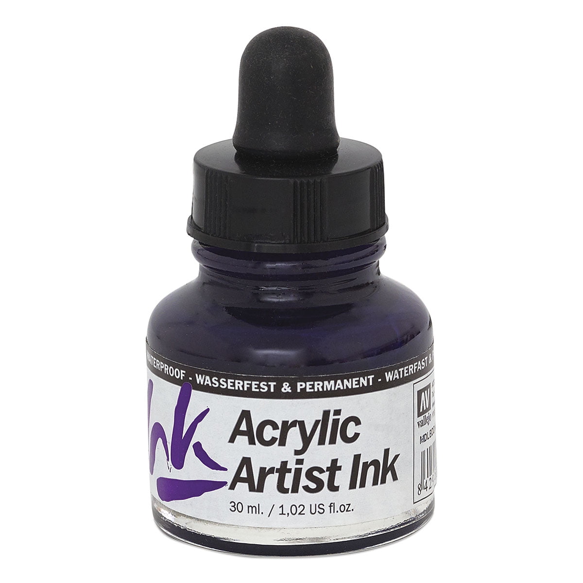 Vallejo Acrylic Artist Ink - Violet, 30 ml - Walmart.com