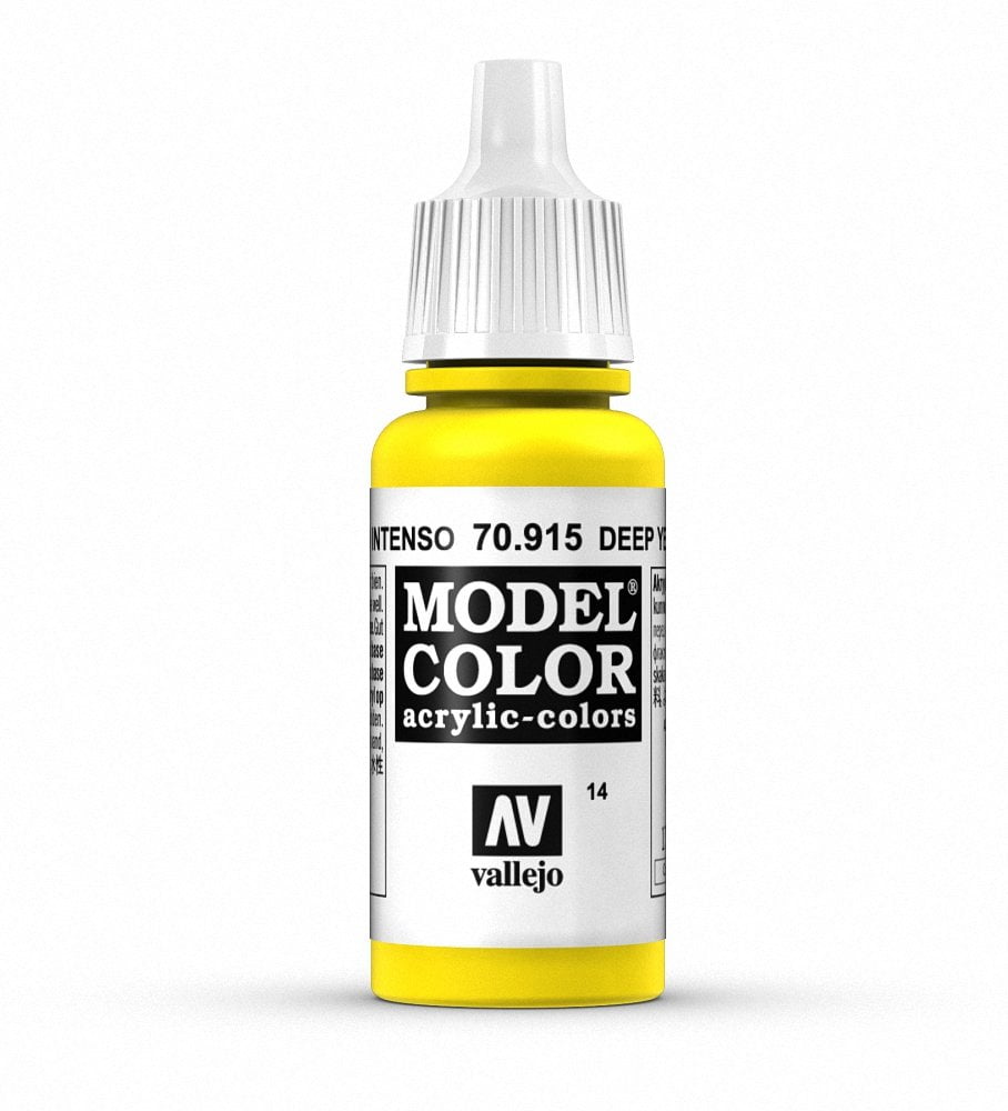 Vallejo Acrylic Paint, Deep Yellow - Walmart.com