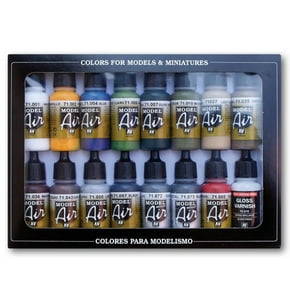 Plastic Model Paints for Arts and Crafts with Color Variations