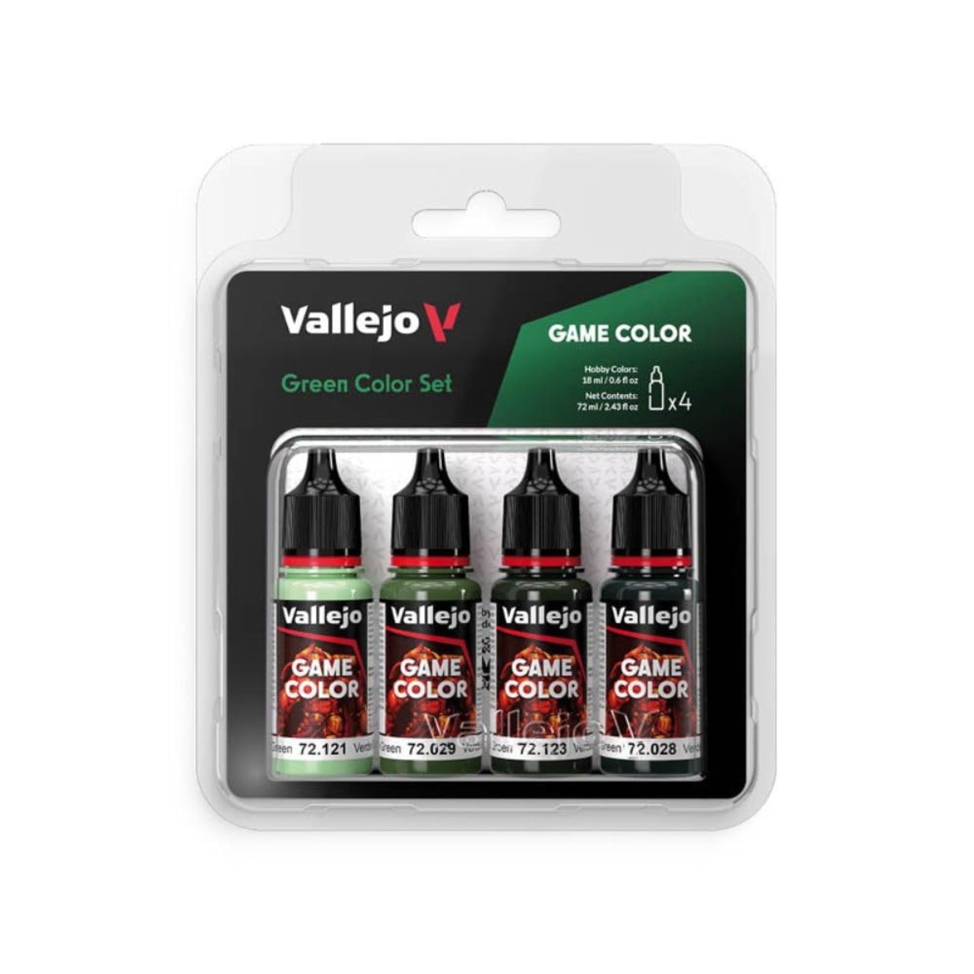 Vallejo Game Color Paint Set, Green - Walmart.com