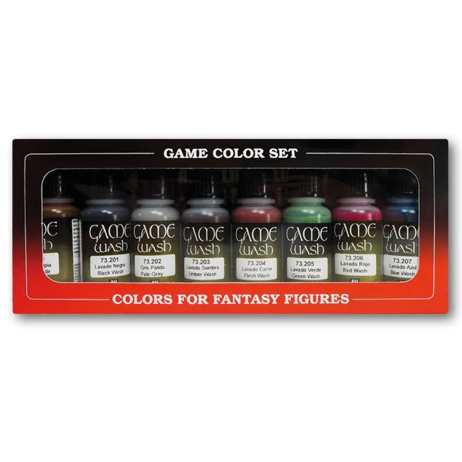 Vallejo Game Color Washes 17ml Paint, For painting models and ...