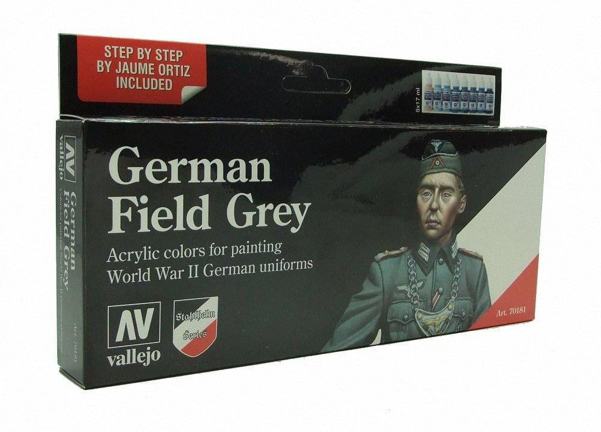 Vallejo German Field Grey Uniform Set, 17ml - Walmart.com