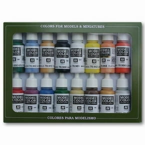 Plastic Model Paints for Arts and Crafts with Color Variations
