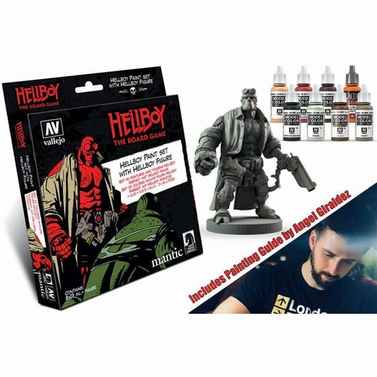Vallejo Model Color Hellboy Board Game Set New - Walmart.com