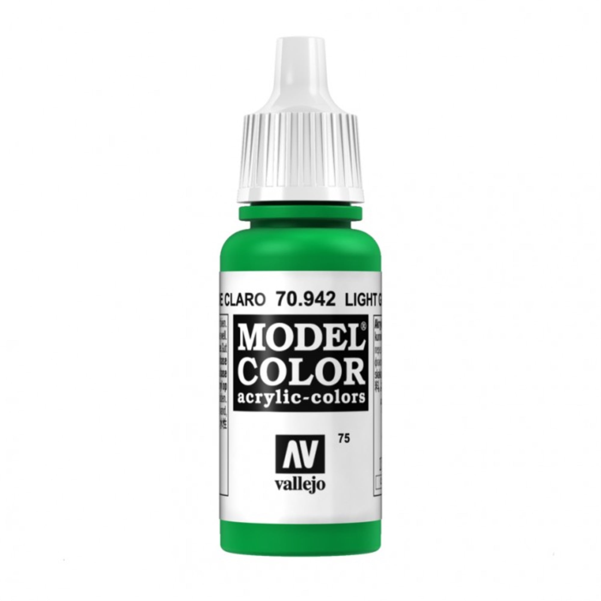 MC: Light Green Vallejo Paint, 17ml Acrylicos 942 - Walmart.com