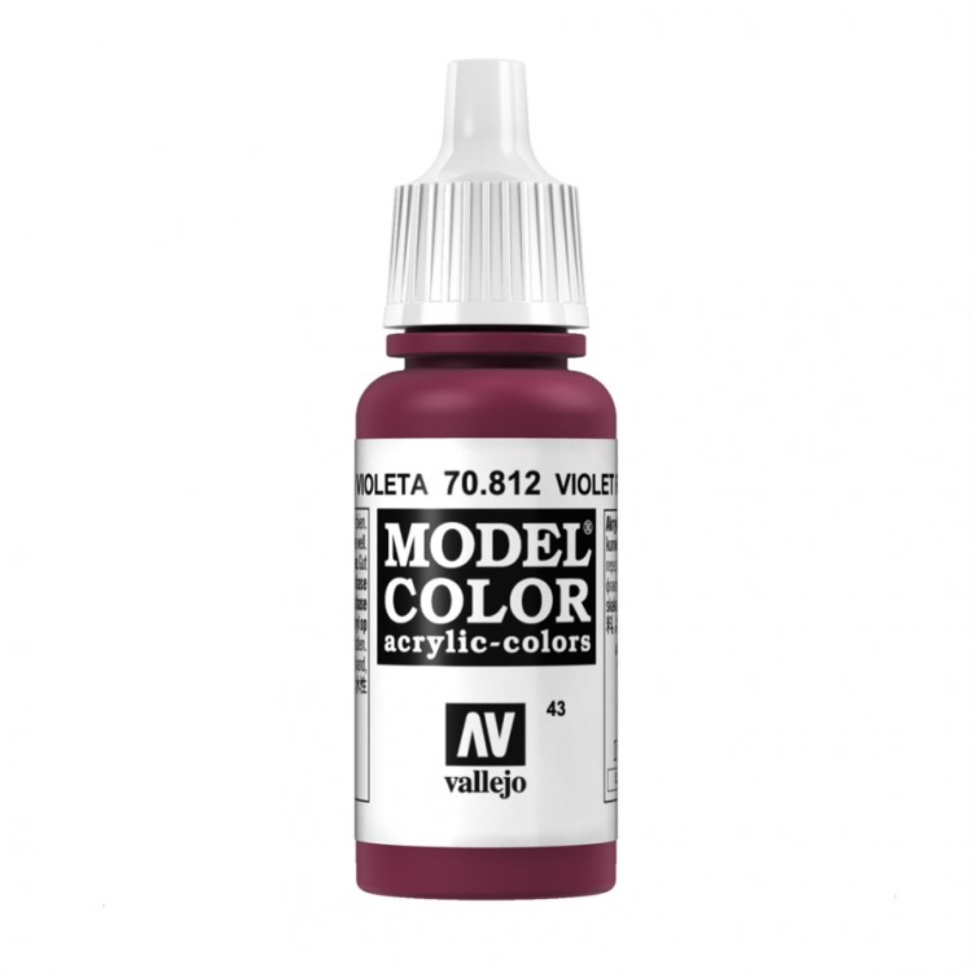 Vallejo Model Color - Violet Red - Walmart.com