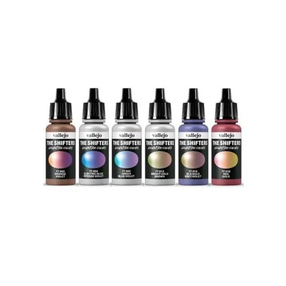 Vallejo - The Shifters Space Dust | Set of 6 Metallic Acrylic Airbrush ...