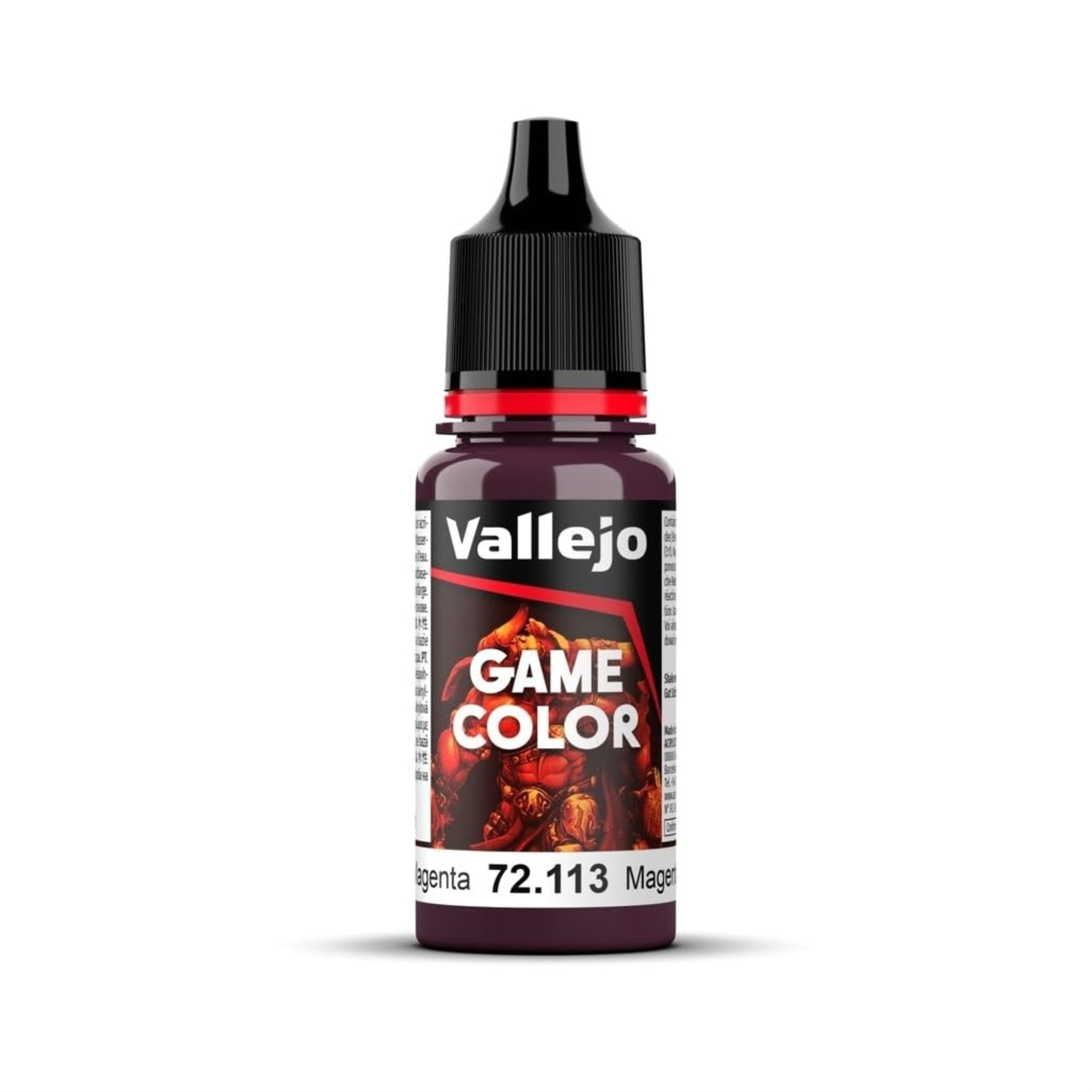 Vallejo VJP72113 18 ml Game Color Deep Magenta Paint - Walmart.com
