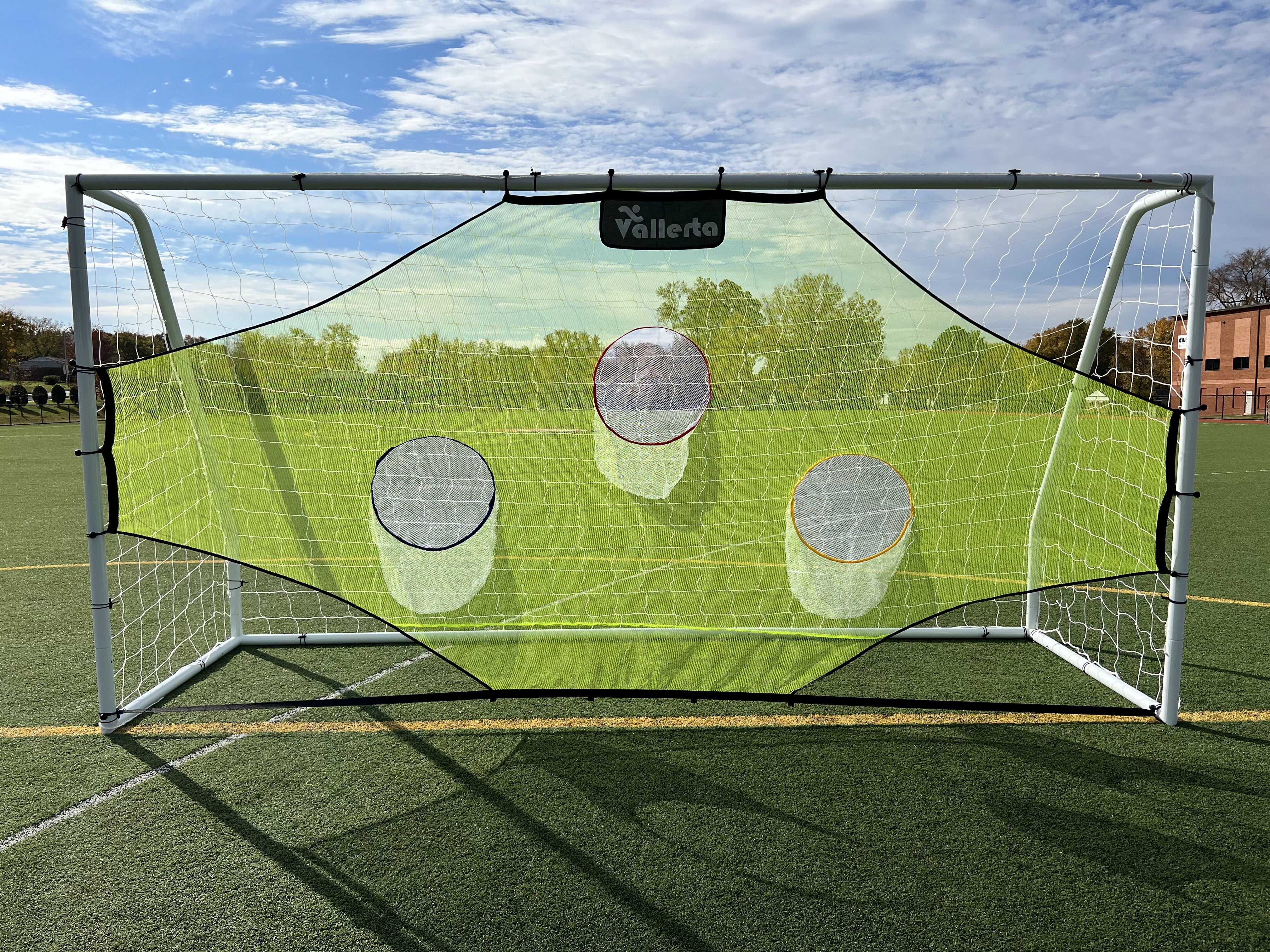 Vallerta® Professional Soccer Training Net with 7 Zone Goal Shot ...
