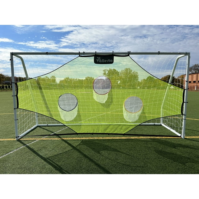 Vallerta® Professional Soccer Training Net with 7 Zone Goal Shot ...