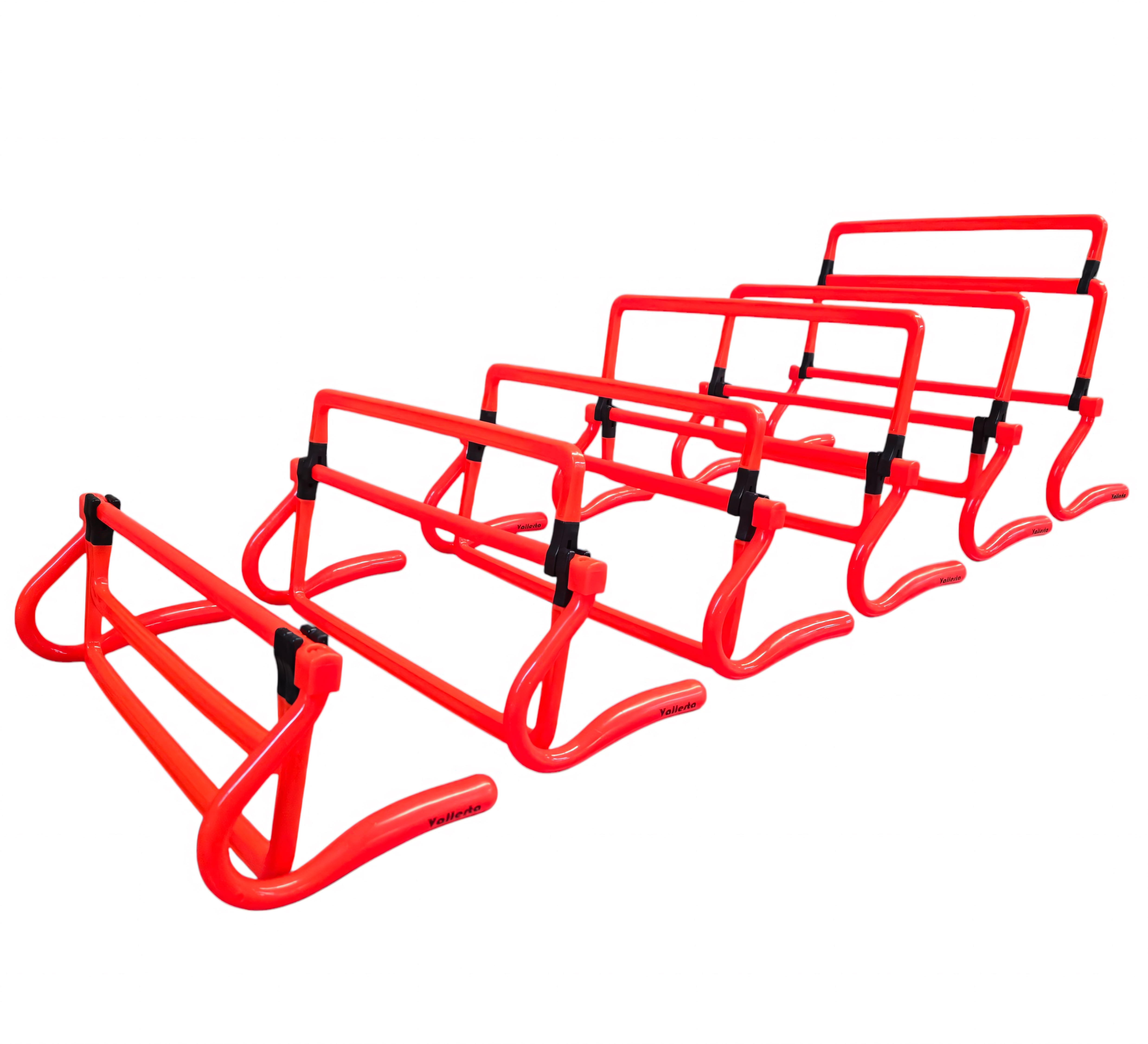 Vallerta Adjustable Agility Training Hurdles, 4 Height Speed & Jump ...