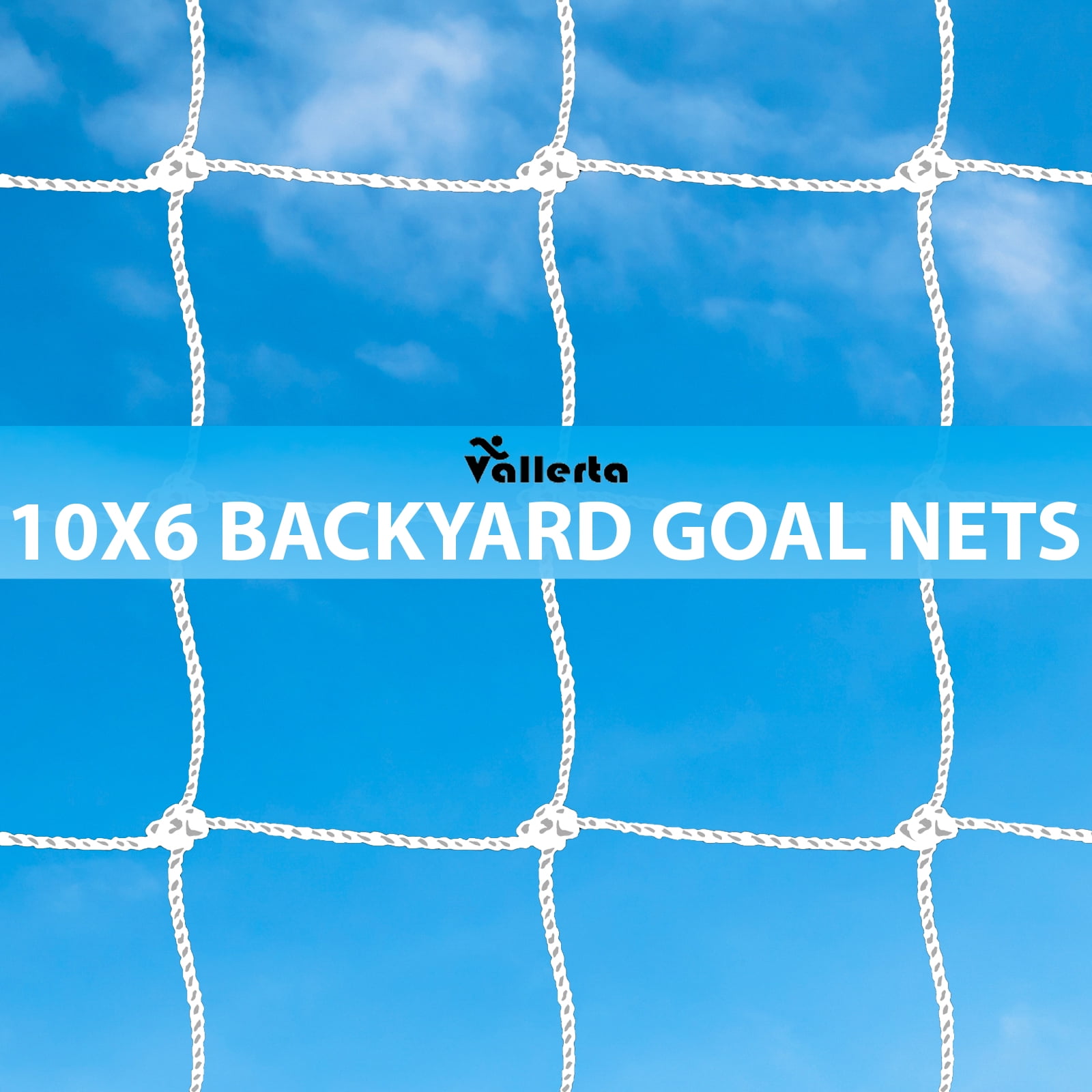 Vallerta Backyard Soccer Net [NET ONLY] (10'X6') - Walmart.com