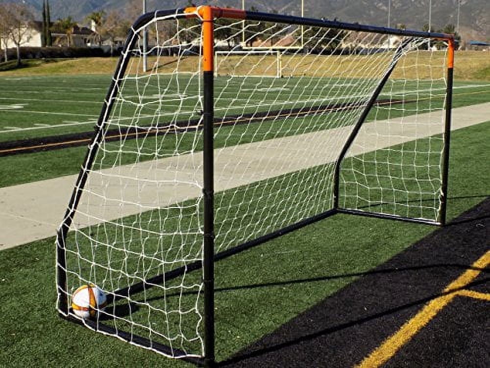 Vallerta 12' x 6' Portable Backyard Soccer Goal with Regulation Net ...