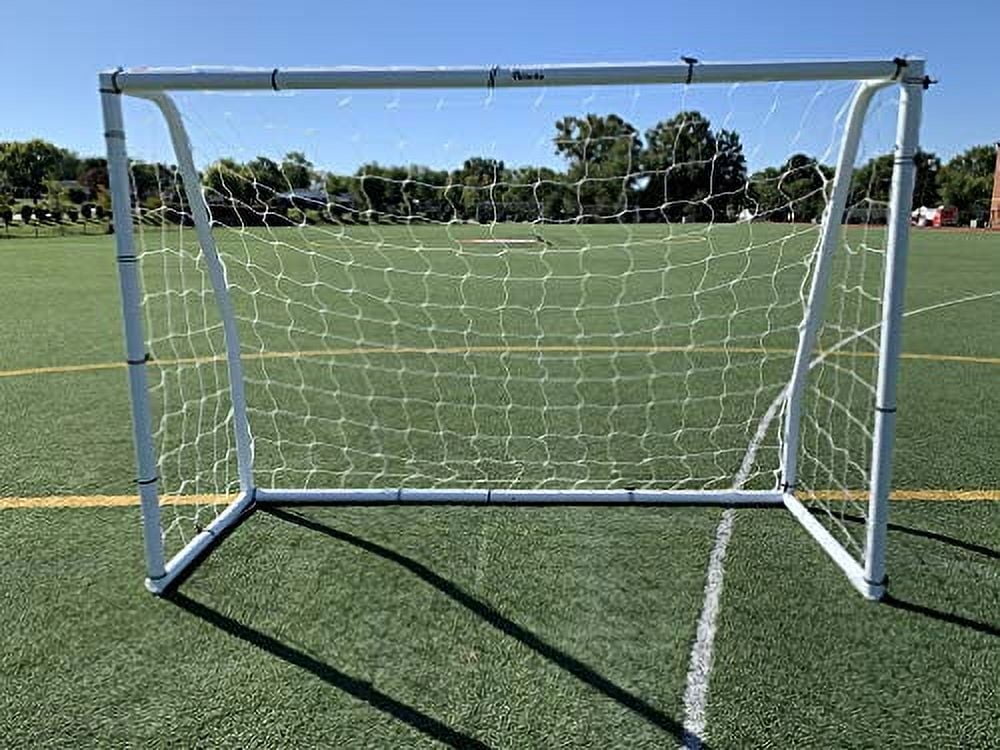 Vallerta Premier 7 X 5 Ft. Youth Size Steel Soccer Goal 4mm HDPE Net ...