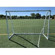 Vallerta Premier 10 X 6 Ft. [2 NETS] Youth Size Steel Soccer Goal w ...