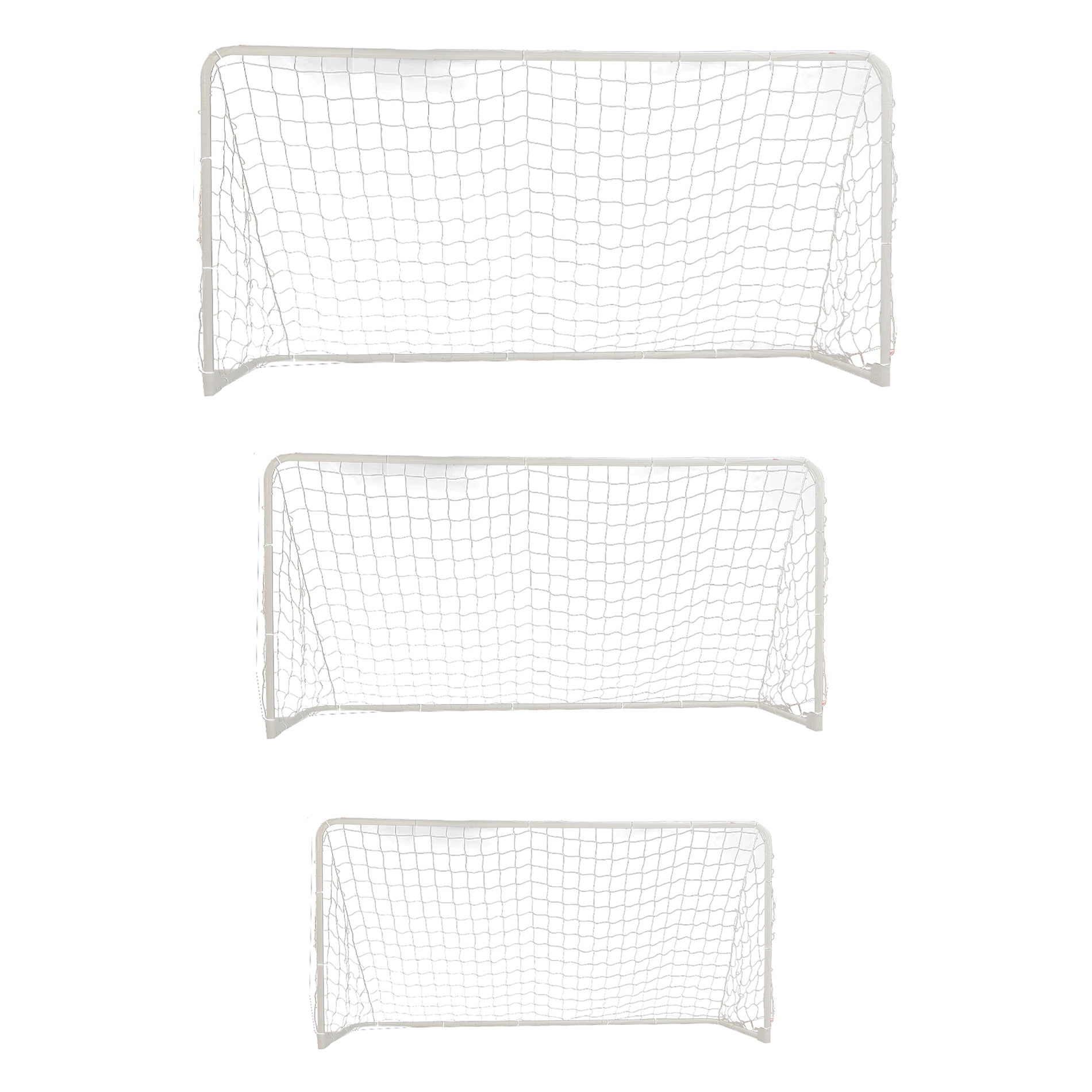 Vallerta Steel Folding Soccer Goal, Portable, Light Weight, Steel Frame ...