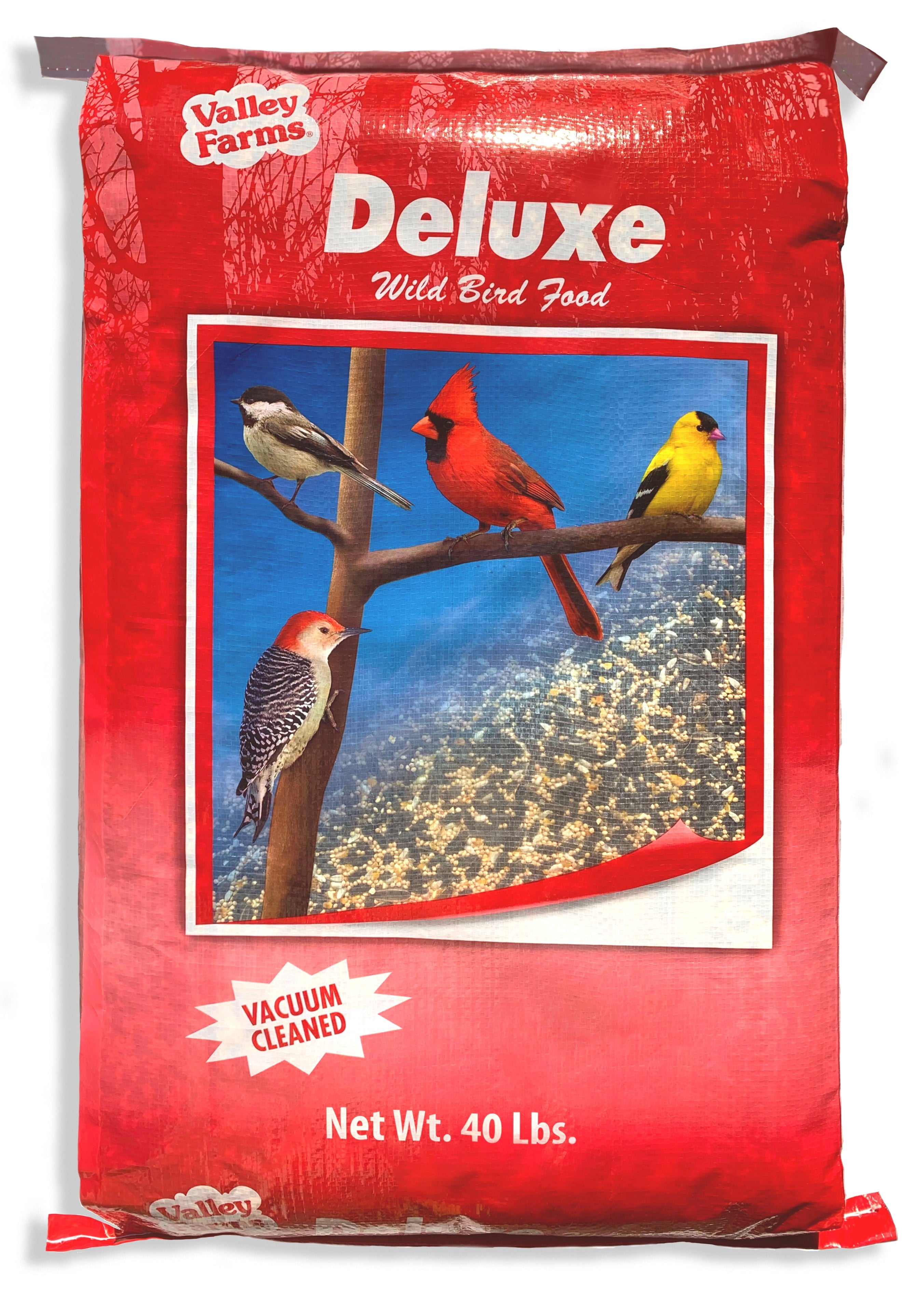 Valley Farms Deluxe Blend Wild Bird Food 40 lbs - Bird Seed for Outdoor ...