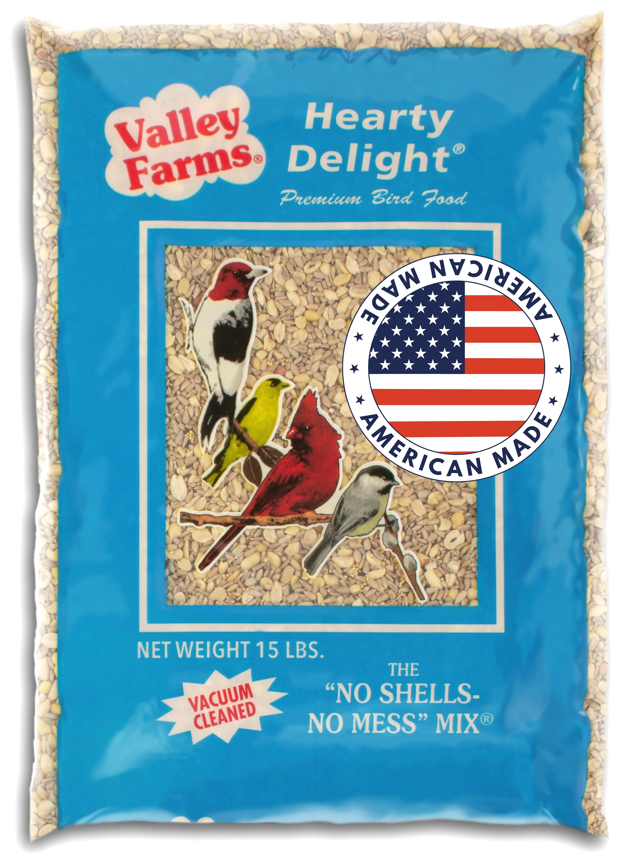 Free Shipping! Valley Farms Hearty Delight Wild Bird Food - Walmart.com ...