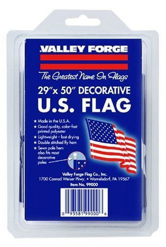 Valley Forge 99000-1 Replacement Flag - Walmart.com