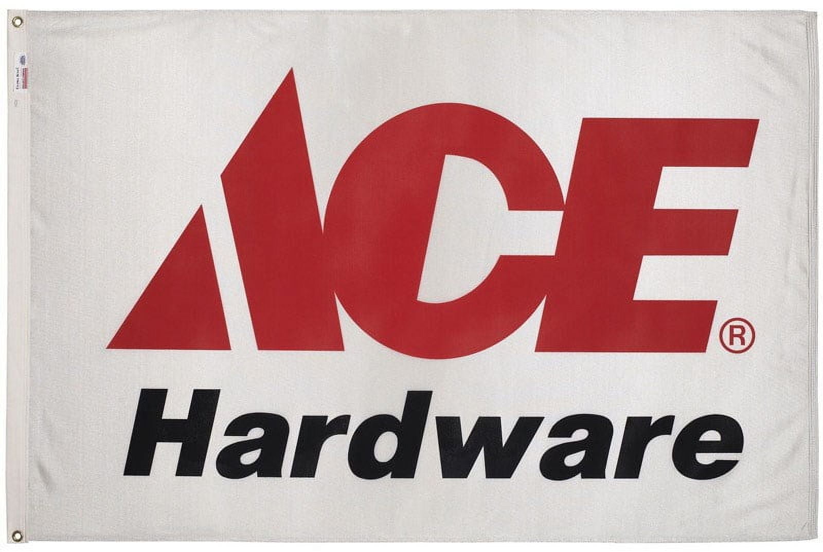 Valley Forge Ace Hardware Flag 36 in. H X 60 in. W - Walmart.com