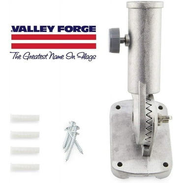 Valley Forge Flag US1-1 Residential Kit w/ 3' x 5' US, Steel Pole, red ...