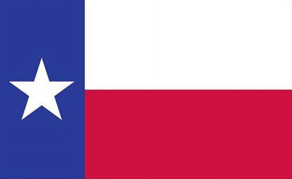 Valley Forge, Texas State Flag, Nylon, 3'x5', 100% Made in USA, Canvas ...