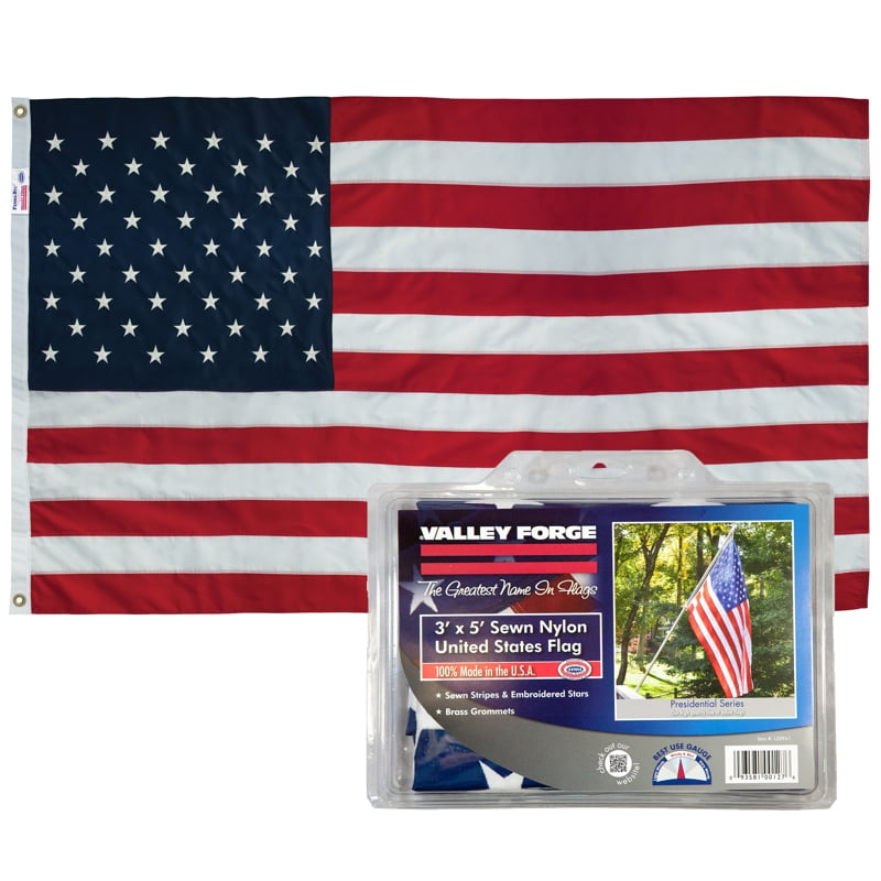 Valley Forge American Flag 36 in. H X 60 in. W - Walmart.com