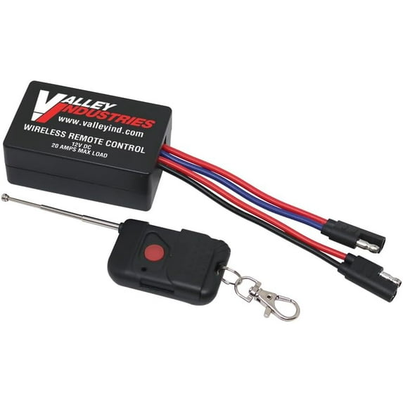Valley Industries12V Wireless Remote Control - 100ft Range, 20 Amp ...