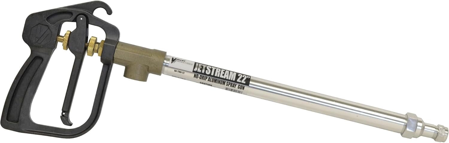 Valley Industries Adjustable Aluminum Jet Stream Spray Gun - 8 GPM, 800 ...