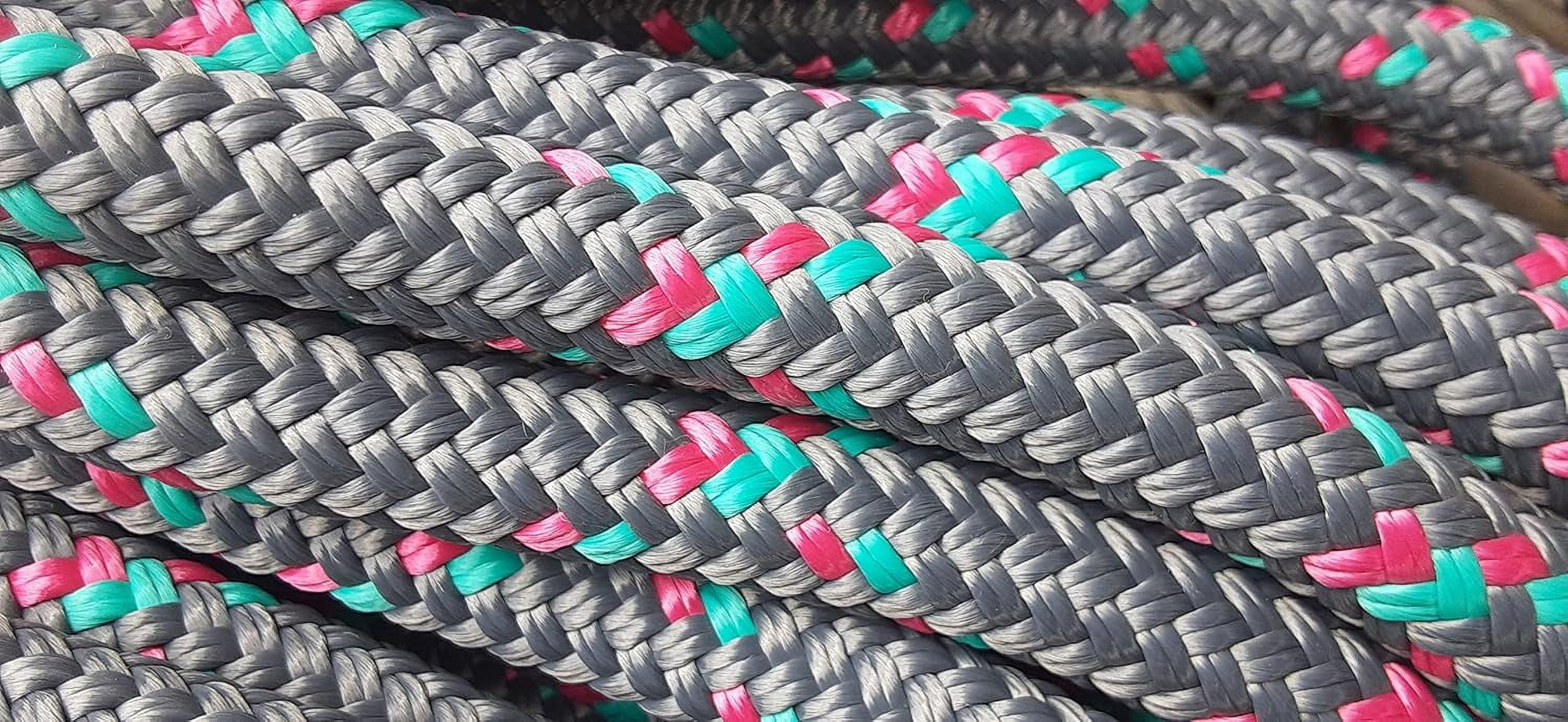 Valley Rope 9/16 x 100 ft. Double Braid-Yacht Braid Polyester Rope Hank ...