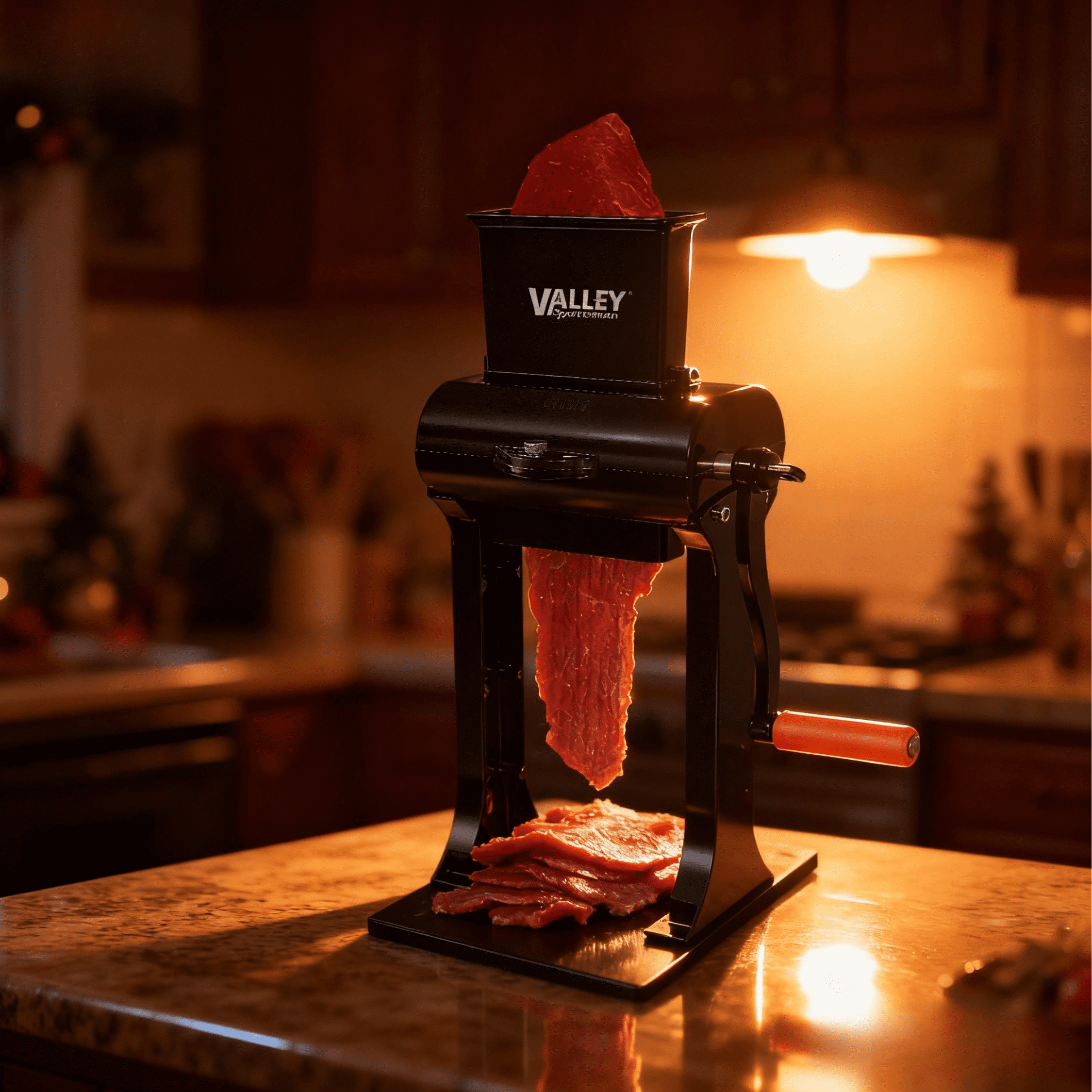 Valley Sportsman 2-in-1 Manual Meat Tenderizer, Jerky Slicer, With 2 ...