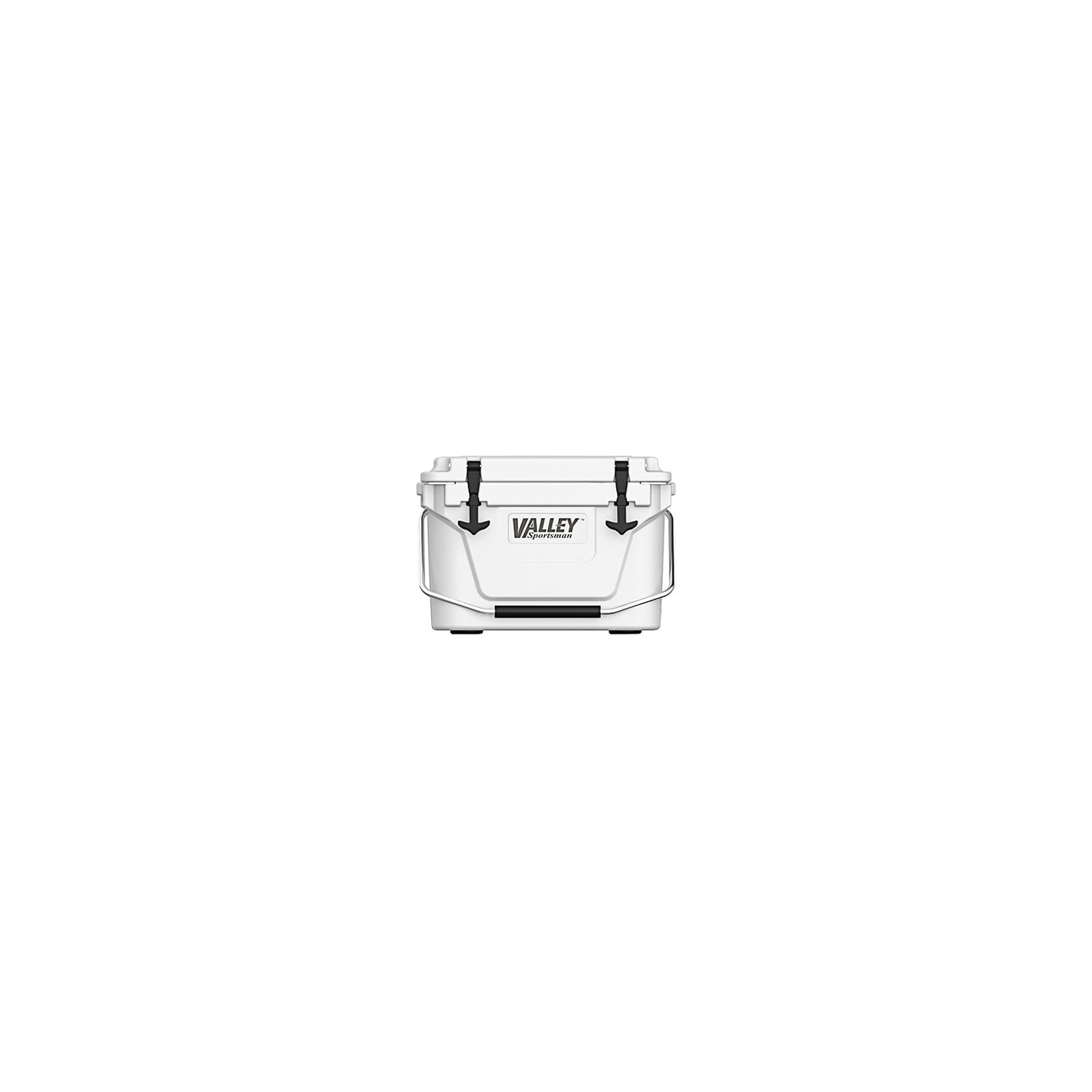 Valley Sportsman Hard Cooler, Roto Molded, White, 20 Qt Capacity ...