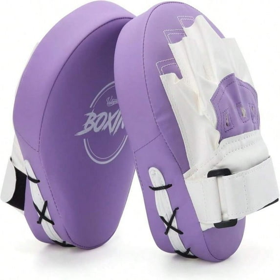 Valleycomfy Boxing Curved Focus Punching Mitts- Leatherette Training ...
