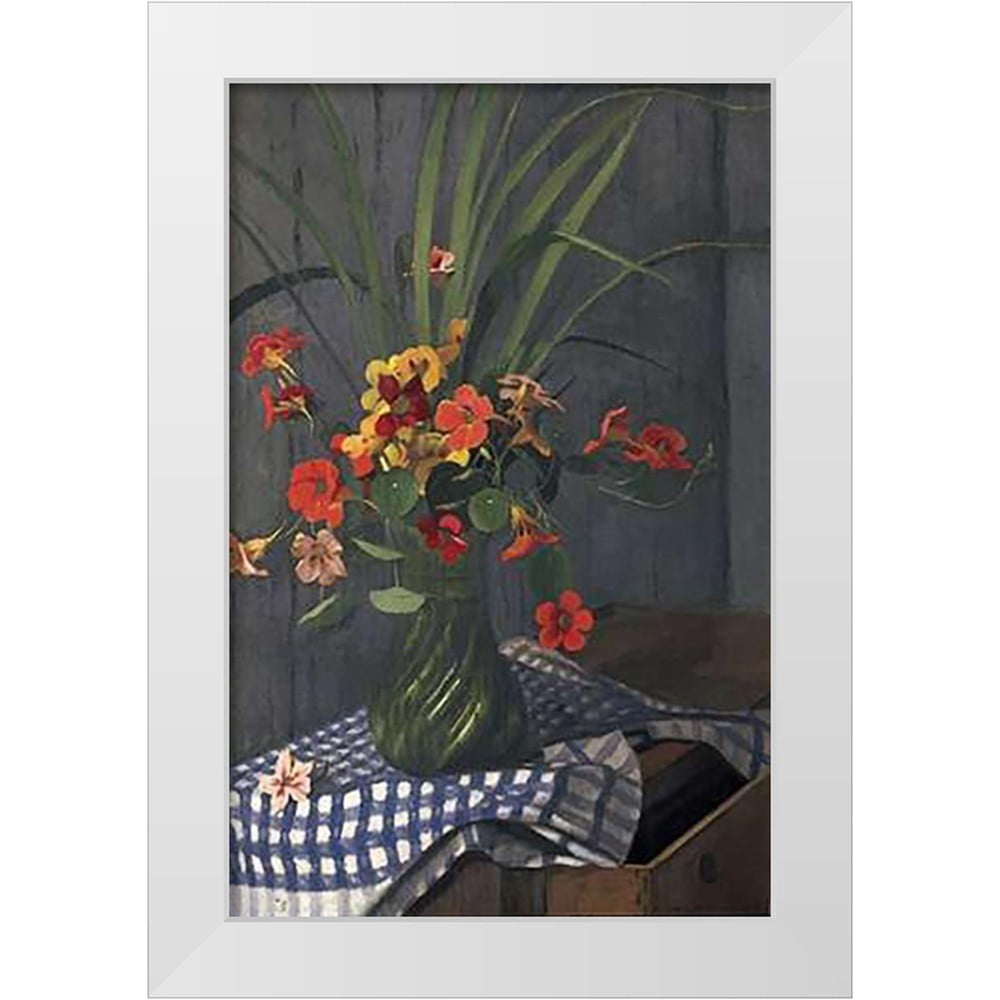 Vallotton, Felix 17x24 White Modern Wood Framed Museum Art Print Titled ...