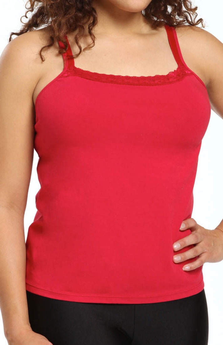 Valmont Cotton Spandex Camisole Bra Top - 14915 - Walmart.com