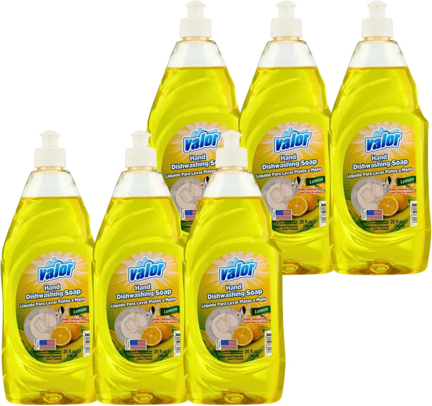 Valor Dishwashing Liquid, 25 fl oz – Dish Soap for Kitchen & Bathroom ...
